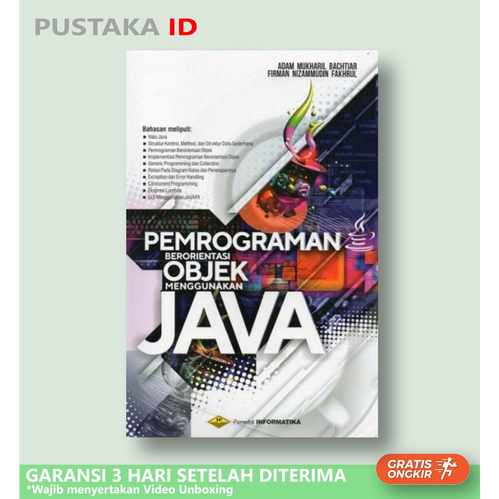 Jual Buku Pemrograman Berorientasi Objek Menggunakan Java - Original ...