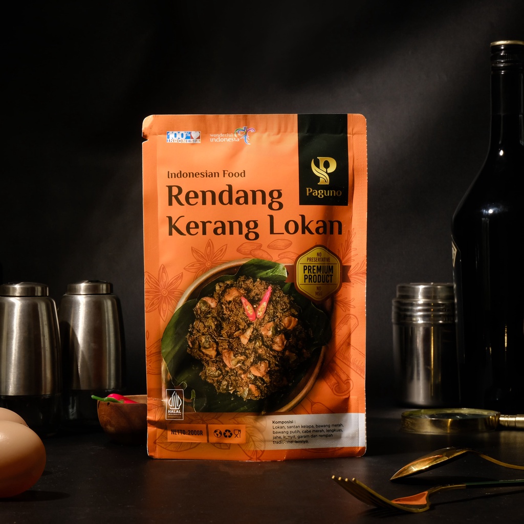 Jual Paguno - Premium Rendang Kerang Lokan | Shopee Indonesia