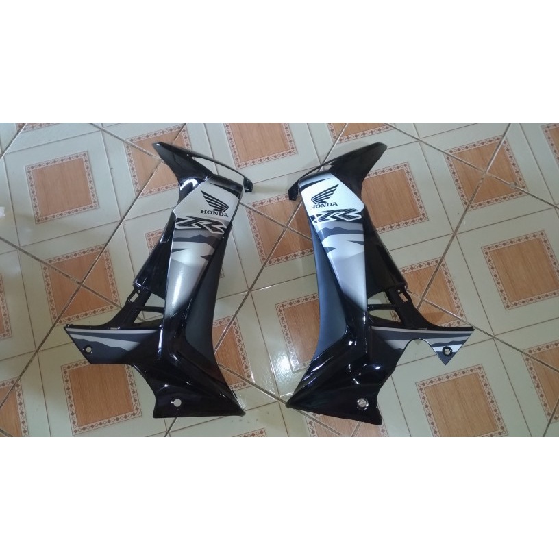 Jual Sayap Honda supra x 125 batmen kiri kanan warna Hitam | Shopee ...