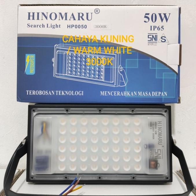Jual LAMPU SOROT LED-FLOOD LIGHT HINOMARU 50W - KAP FLOODLIGHT 50 WATT [COD] | Shopee Indonesia