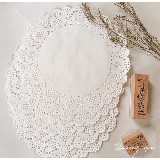 Jual Kertas Renda Paper Doilies / Kertas Renda Bulat 5.5 inch Kertas ...