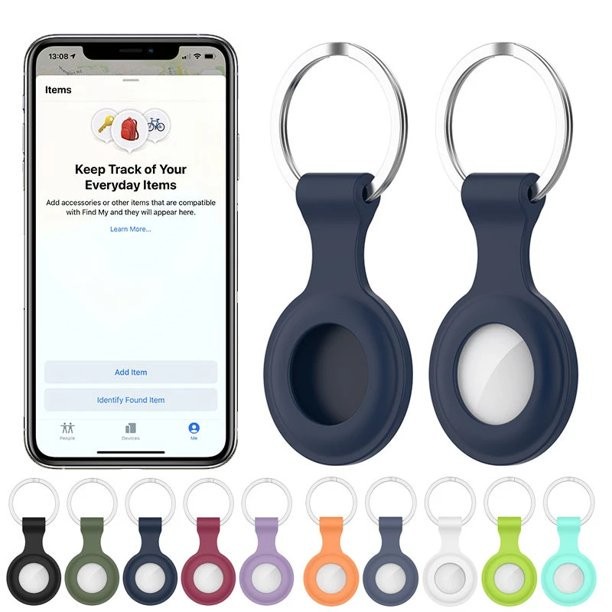 Jual Soft Case Silikon Airtag Premium Silicone Case Gantungan Airtag ...