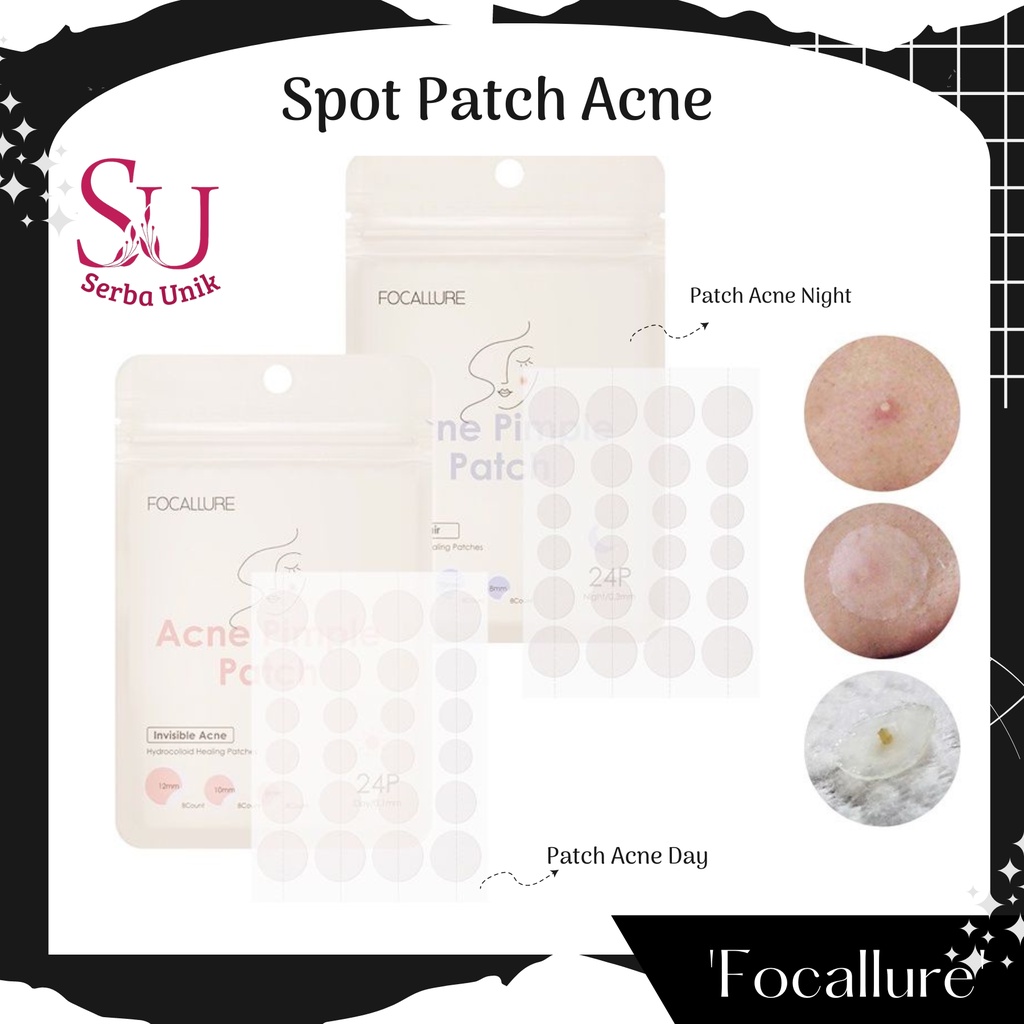 Jual Focallure Spot Acne Patch Treatment Day/Night Waterproof Smooth ...