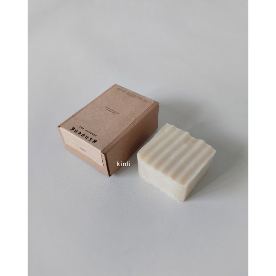 Jual kinli natural shampoo bar ginseng shampo batang natural vegan ...