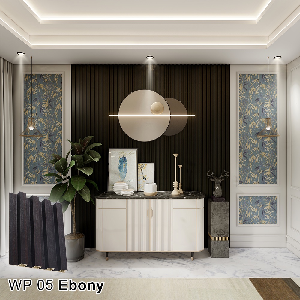 Jual Wood Panel WPC Dinding - Wallpanel Partisi Kayu PVC - Woodpanel ...