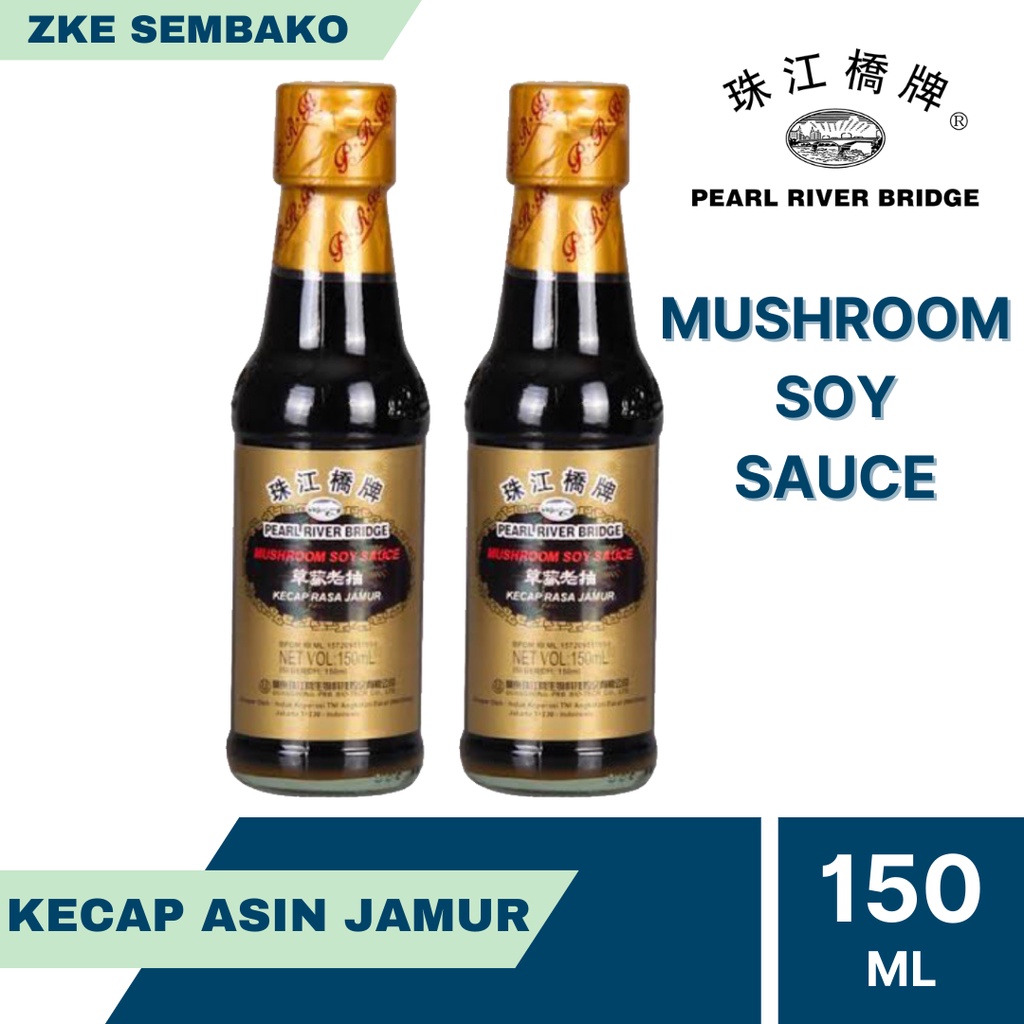 Jual Kecap asin Rasa Jamur Pearl River Bridge Mashroom Soy Sauce 150ml ...