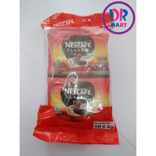 Jual NESCAFE CLASSIC MINI SACHET 2GR 1rtg | Shopee Indonesia
