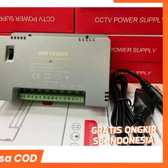 Jual HIKVISION DS-2FA1205-D8 Power adaptor Power Supply CCTV 12 VDC/1 A ...