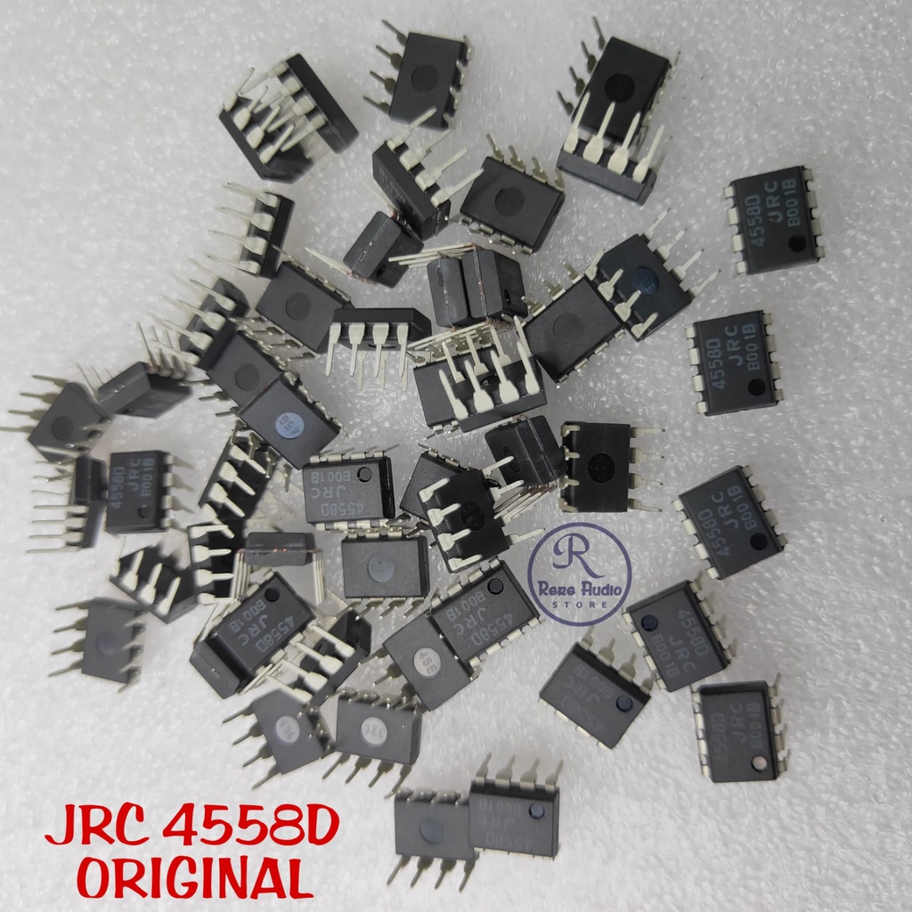 Jual IC JRC4558D JRC 4558 4558D 4558DD Kualitas Original | Shopee Indonesia