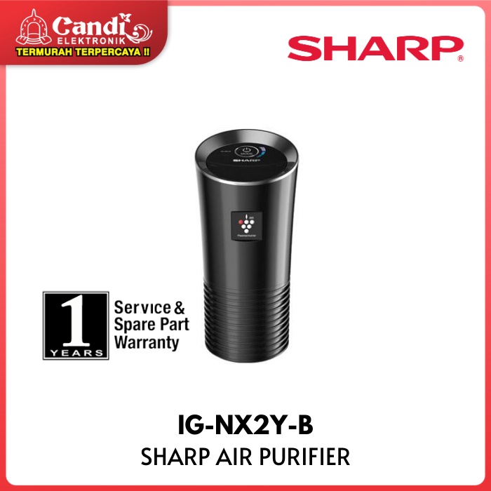 Jual SHARP Car Air Purifier Dual USB Port IG-NX2Y-B | Shopee Indonesia
