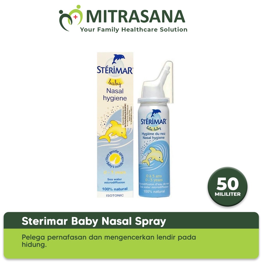 Jual STERIMAR BABY NASAL SPRAY 50 ML | Shopee Indonesia