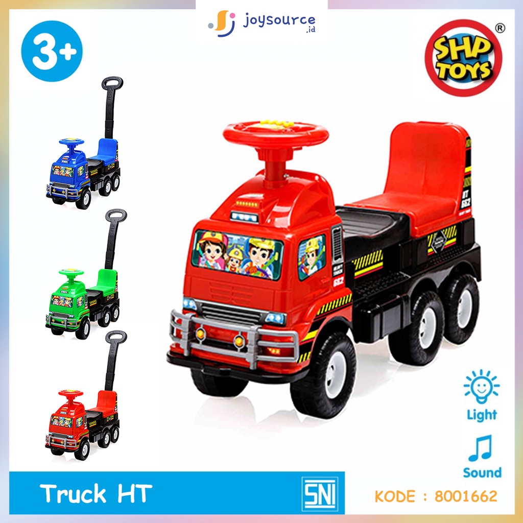 Jual MAINAN TUNGGANG RIDE ON HT 672 SHP TOYS I TRUCK TUNGGANG (RANDOM ...