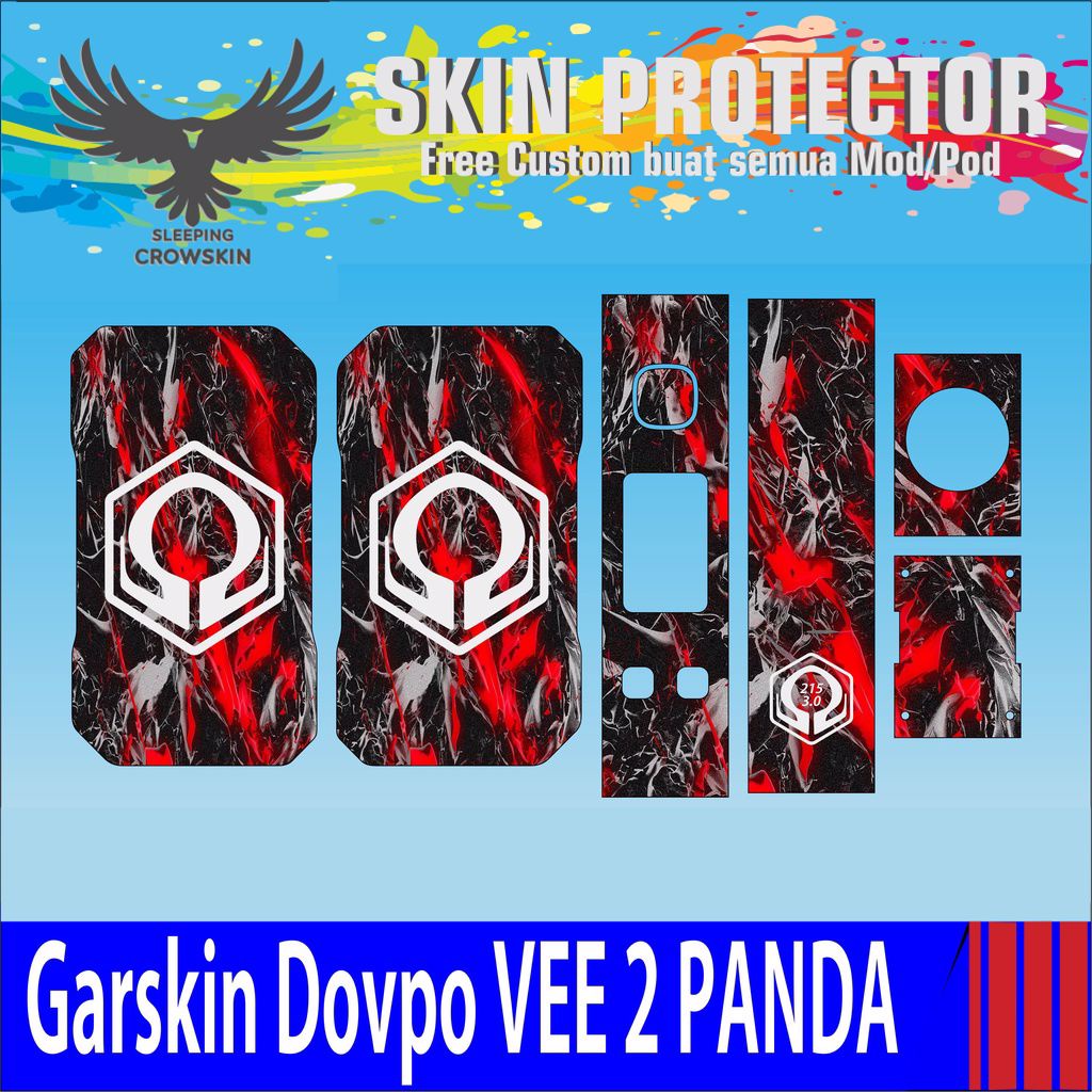 Jual SKIN Premium Garskin/Stiker Dov po Vee 2 Panda Custom & Bayar ...