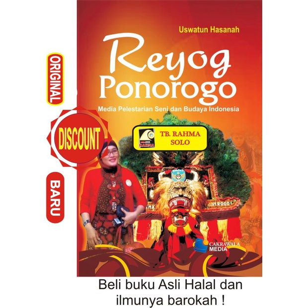 Jual Buku Reog Reyog Ponorogo Media Pelestarian Seni dan Budaya ...