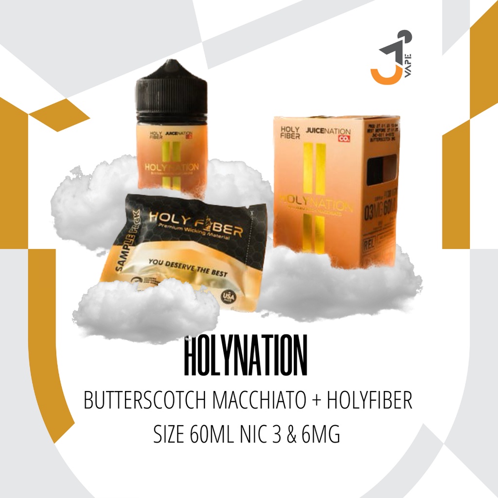 Jual HOLYNATION BUTTERSCOTCH MACCHIATO 60ML BY HOLY FIBER X JNC E ...