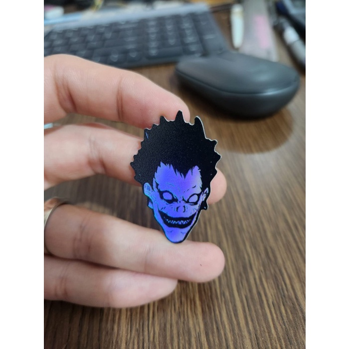 Jual Sticker Hologram Anime - PSH1490 - Death Note - Ryuk | Shopee ...