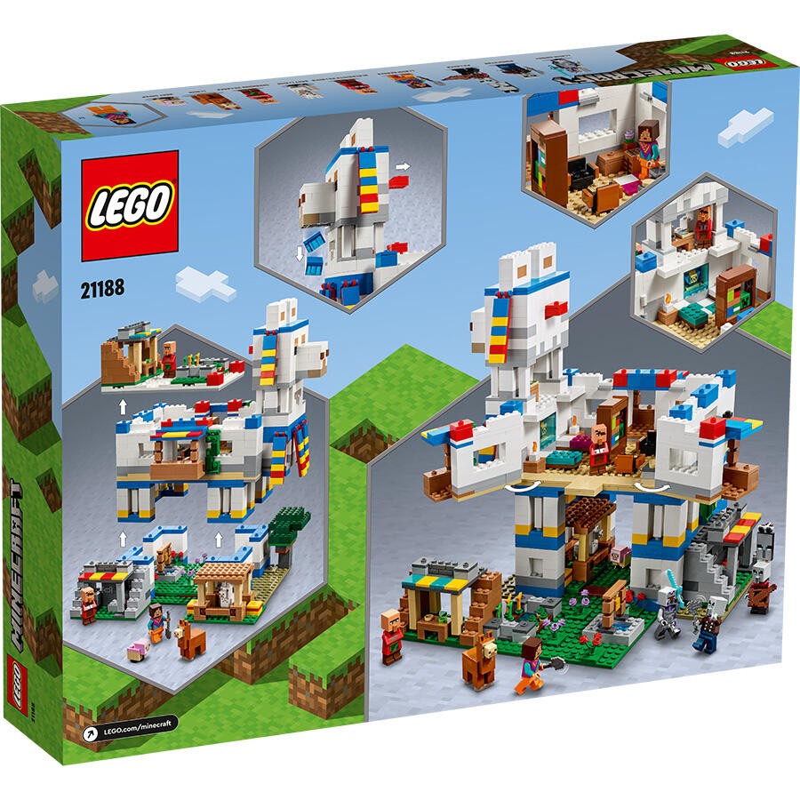 Jual Lego Minecraft 21188 The Llama Village | Shopee Indonesia