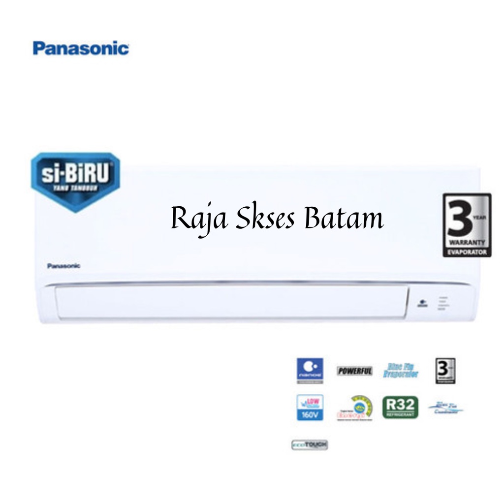 Jual AC PANASONIC LOW WATT ALOWA CS/CU-KN9WKJ 1PK 1 PK BATAM | Shopee ...