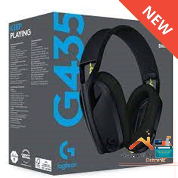 Jual Logitech G435 Headset Gaming Bluetooth Wireless Ultra-light ...