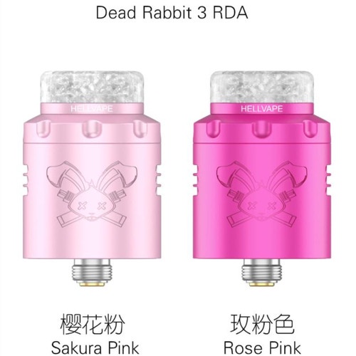 Jual Dead Rabbit V3 Authentic 24mm HELLVAPE Post less Dual Coil Top Air ...