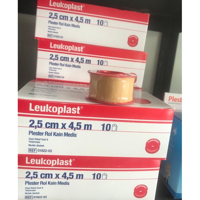 Jual LEUKOPLAST - Plester Rol Kain Medis 2,5cm x 4,5m | Shopee Indonesia