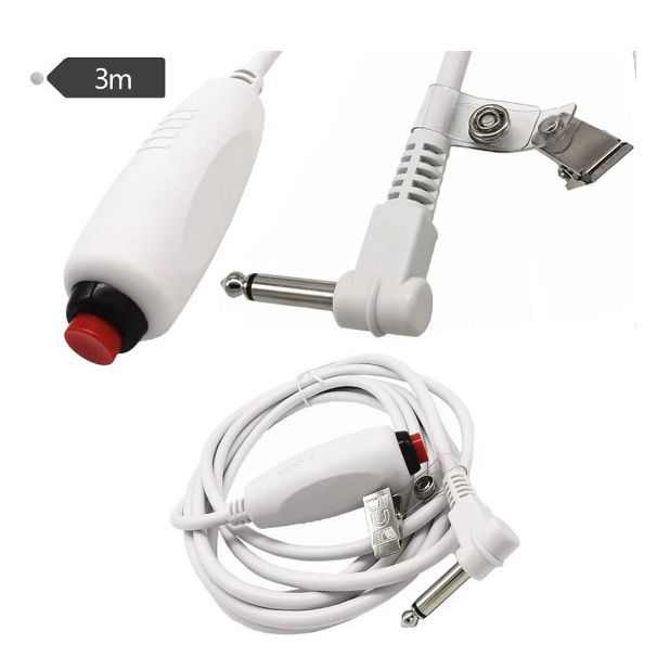 Jual Nurse Call - Push Button mono 6.35mm cable 3m | Shopee Indonesia