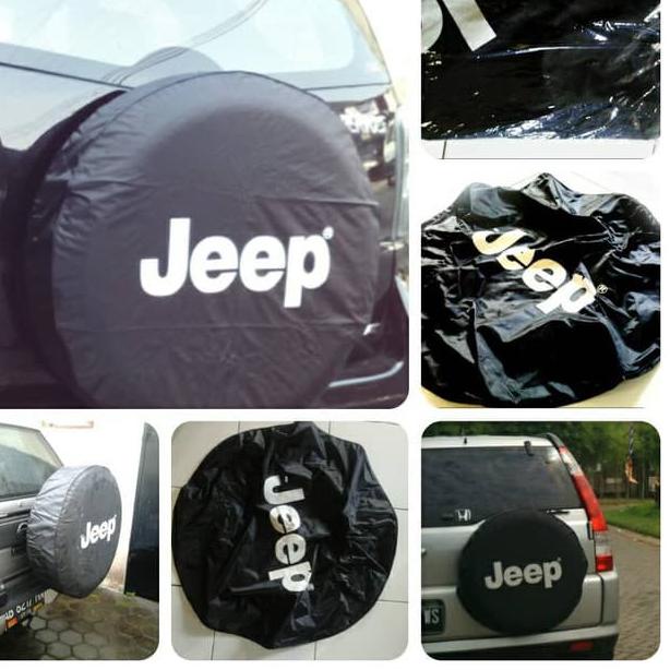 Jual [Depan] Cover Ban serep JEEP tutup sarung ban jimny/rush/taruna ...