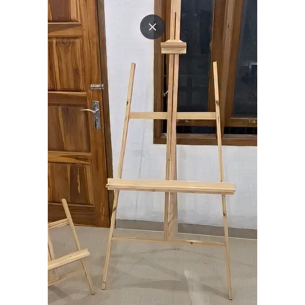 Jual Wooden Easel/Trinity Stand Tinggi 120cm dan 150cm. Penyangga Untuk ...