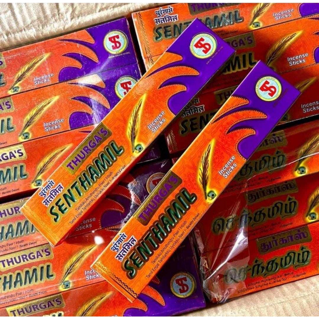 Jual Dupa Thurgas Senthamil Incense Stik Isi 16 Stik | Shopee Indonesia