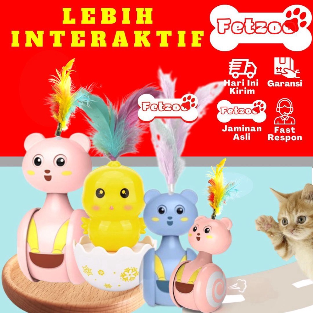 Jual Mainan Kucing Viral Robot Aneka Model Bisa Jalan FETZOO | Shopee ...