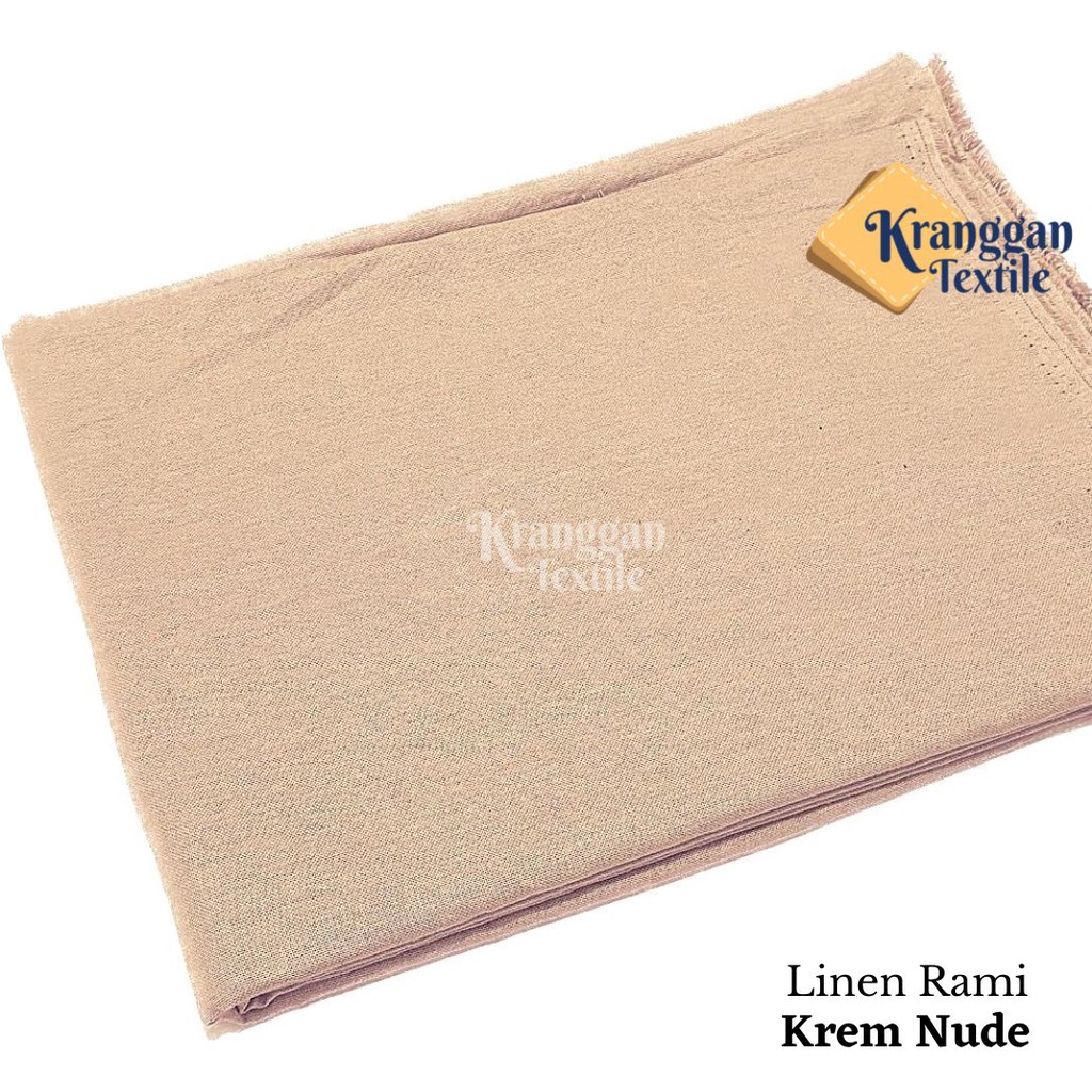 Jual Bahan Kain Linen Rami Katun Premium Lebar 150cm | Shopee Indonesia