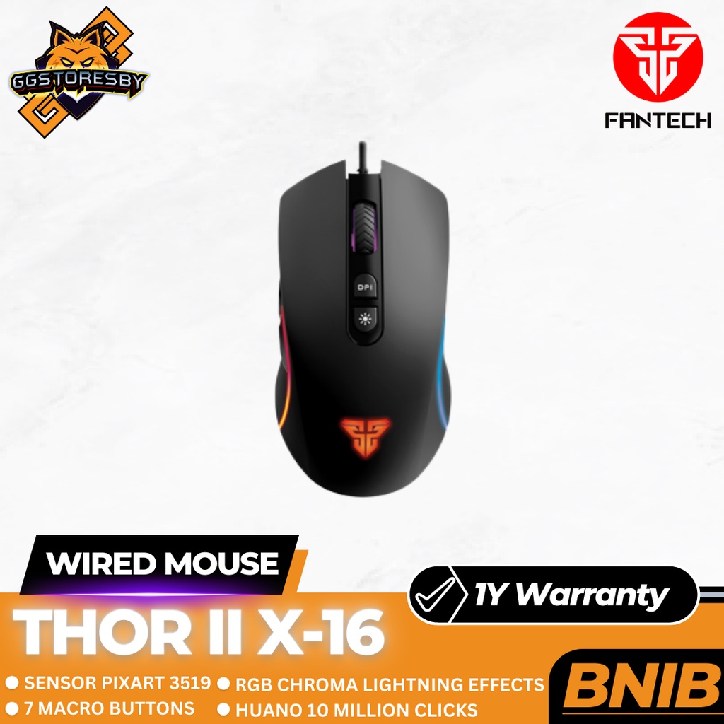 Jual FANTECH X16 THOR II Gaming Mouse | Shopee Indonesia