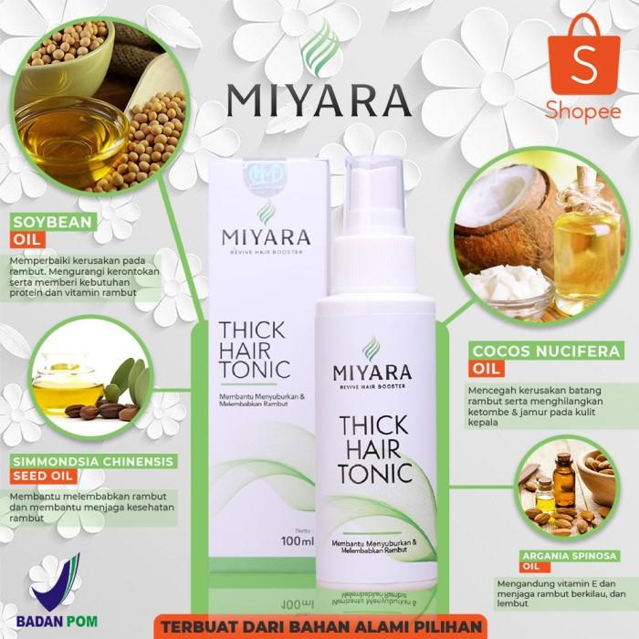 Jual MIYARA HAIR TONIC PENUMBUH RAMBUT BOTAK ALAMI DAN VITAMIN RAMBUT ...