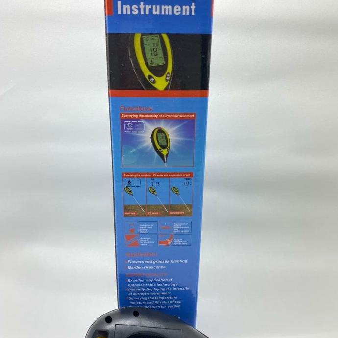 Jual Uli - Digital Soil Analyzer Tester Meter Alat Ukur Ph Tanah 4 In 1 ...