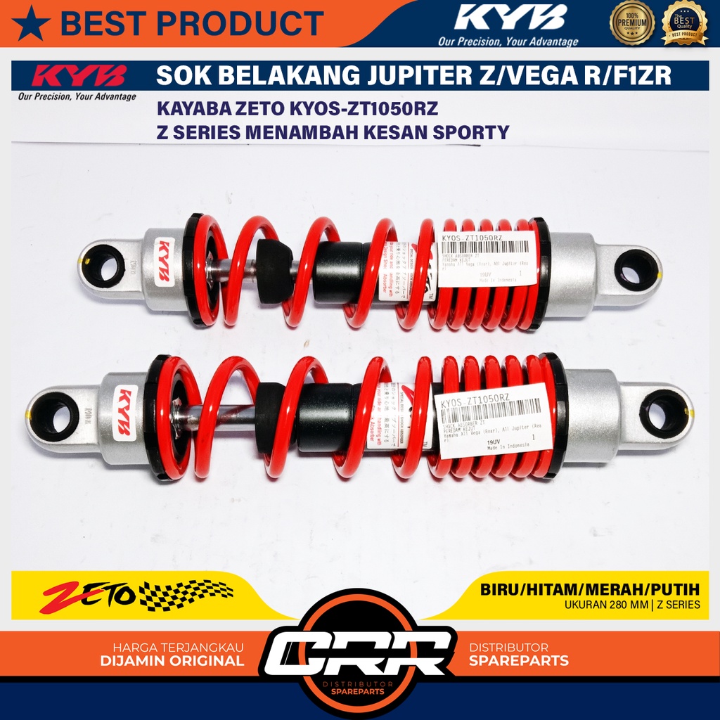 Jual Shockbreaker Kayaba Zeto Jupiter Z Vega F1ZR Bebek Yamaha Sok Belakang Sokbreker Tipe KYOS ...