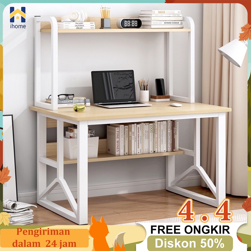 Jual IH Meja Belajar Serbaguna 120CM Meja Kantor Minimalis Meja Kerja ...