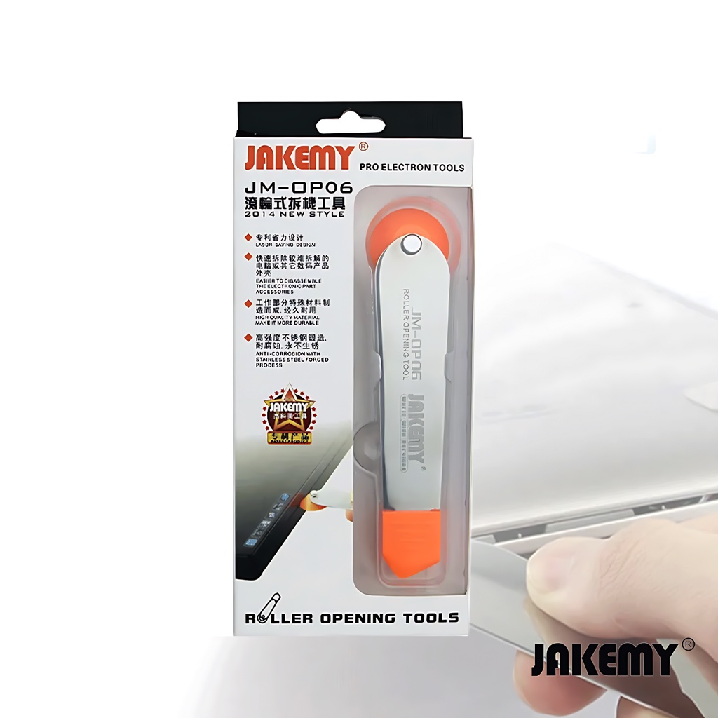 Jual Jakemy Opening Tool Stainless Steel Roller Komputer Handphone JM ...