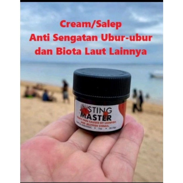 Jual salep obat sengatan ubur-ubur Jellyfish lionfish dan biota laut Sting master | Shopee Indonesia