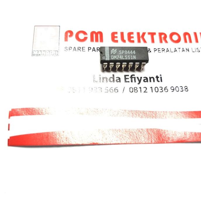 Jual IC TTL 7451 SN 74LS51N SN74LS51N pcmelektr812 Diminati Banget ...