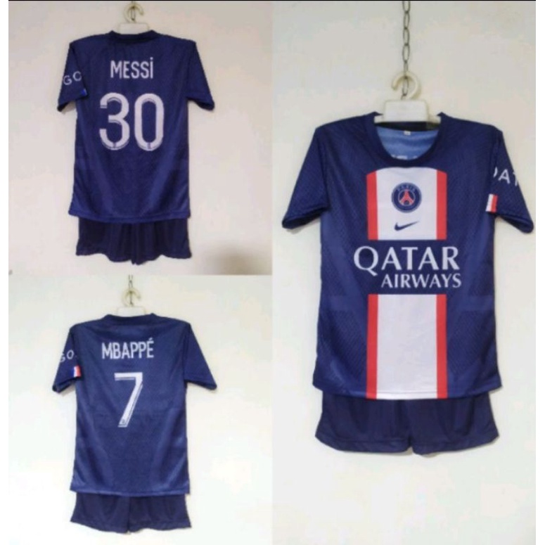 Jual Jersey Kids PSG Home Messi MBAPPE baju Bola anak PSG Messi Baju ... Jual Jersey Kids PSG Home Messi MBAPPE baju Bola anak PSG Messi Baju ...