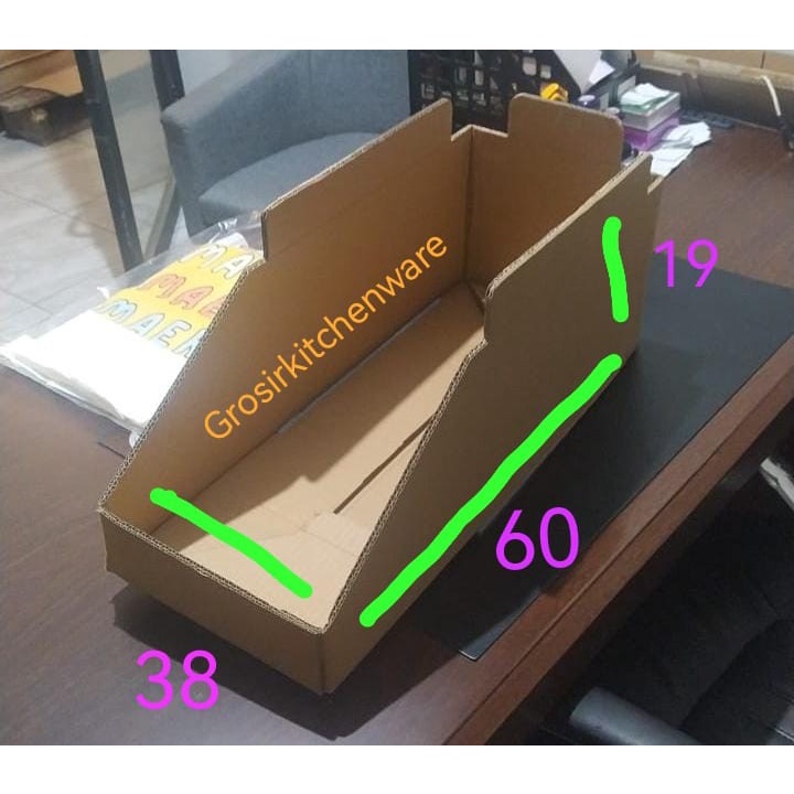 Jual [GK] Bin Box Kardus Display Susun Karton Rak Gudang UK 60x23 ...