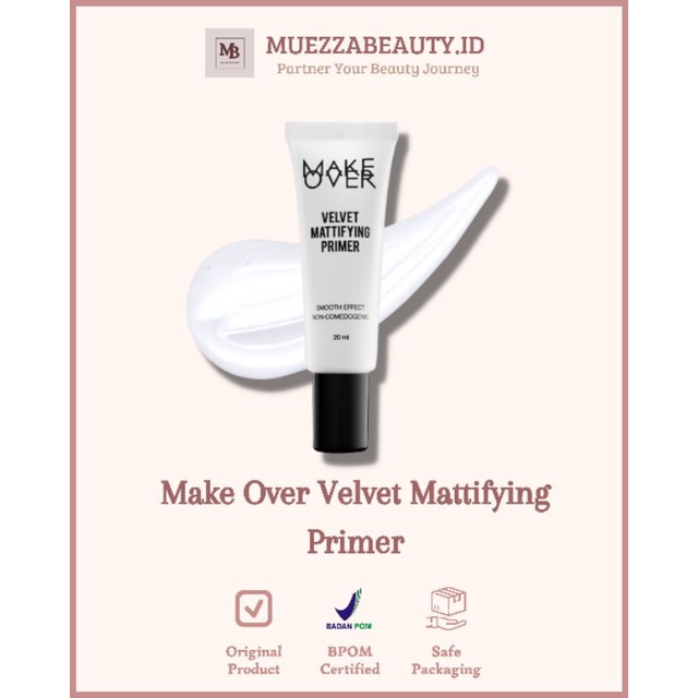 Jual Make Over Velvet Mattifying Primer | Shopee Indonesia
