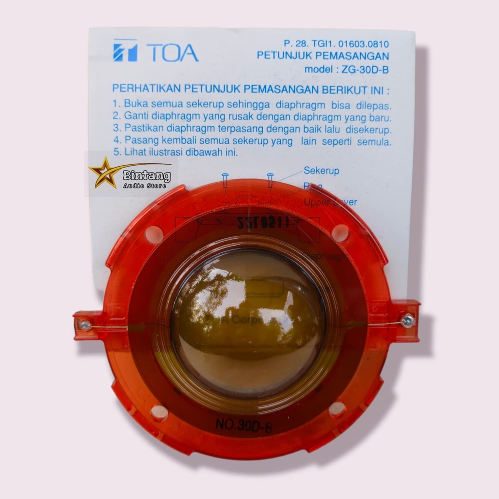 Jual Spool TOA Type ZG 30D A ZG 30D B / Spul TOA ZG-30D-A ZG-30D-B ...