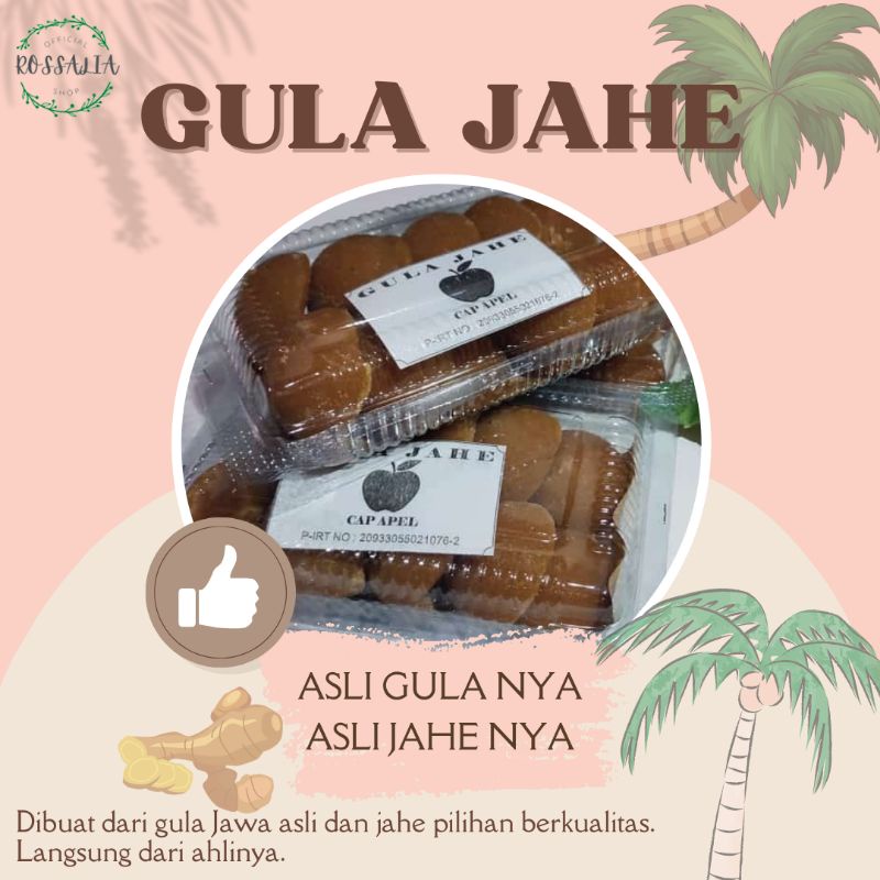 Jual GULA JAHE / GULA JAWA RASA JAHE / GULA JAWA ASLI | Shopee Indonesia