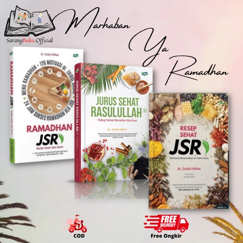Jual Buku Resep Jurus Sehat Rasulullah JSR & Ramadhan JSR Dokter Zaidul Akbar - Syaamil Quran ...