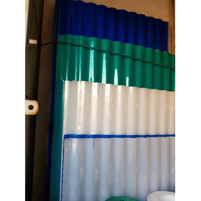 Jual Atap Fiber Gelombang Plastik Tebal Ukuran 1,5M/1,8M/2,1M/2,4 M ...