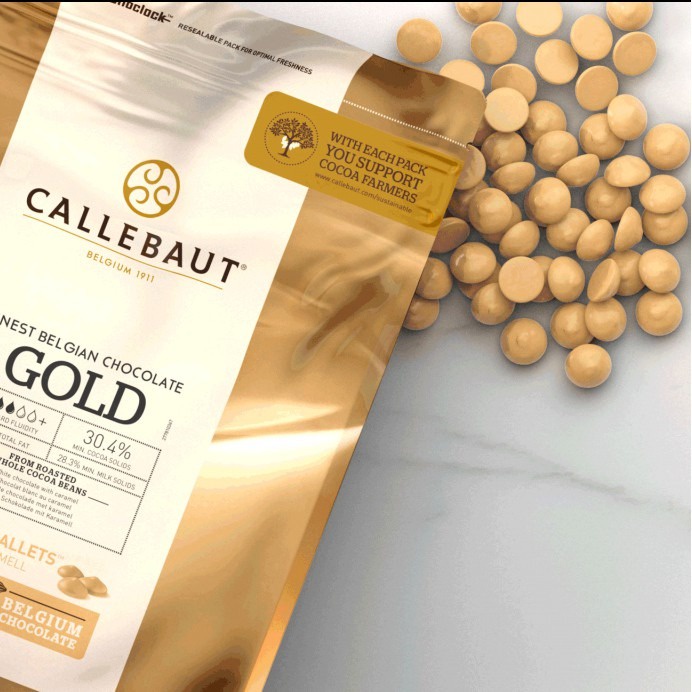 Jual [30,4%] Callebaut Gold 100gr Finest Belgian Chocolate Caramel ...