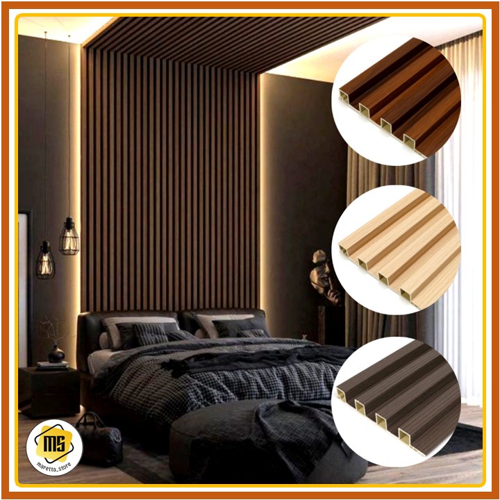 Jual Wood Panel WPC Dekorasi Dinding | Shopee Indonesia