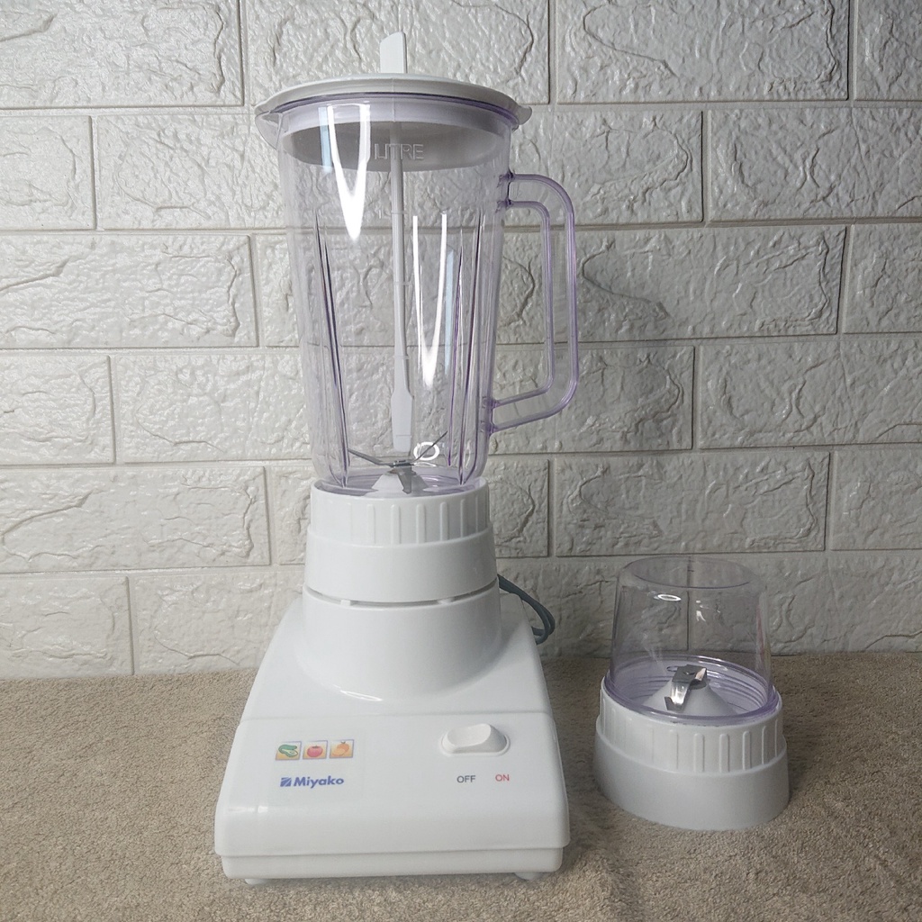 Jual DM - Miyako Blender 2in1 2 in 1 1 Liter 1L Blender Basah Kering BL ...