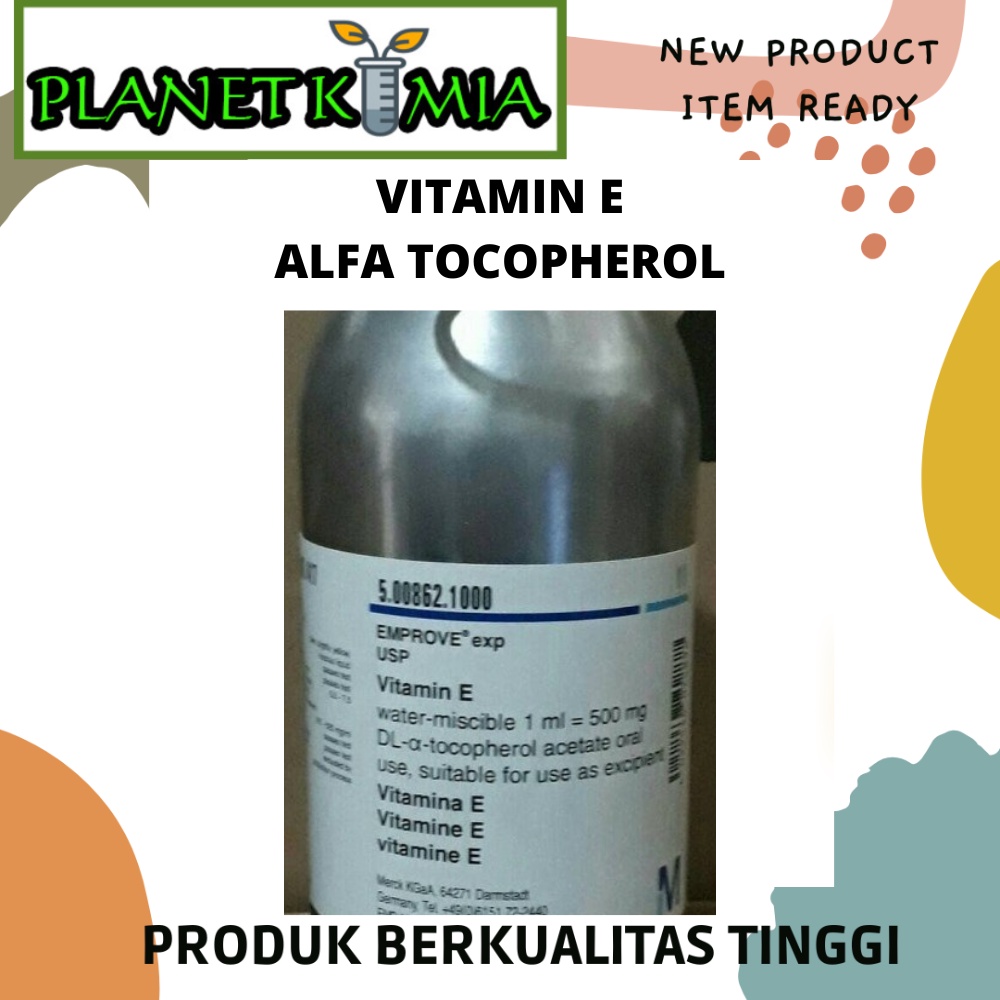 Jual Vitamin E / Alfa tokoferol / Alfa Tocopherol pro analisa Merck 5 ...